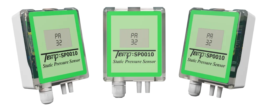 STATIC PRESSURE SENSOR Temp Climate controller.com