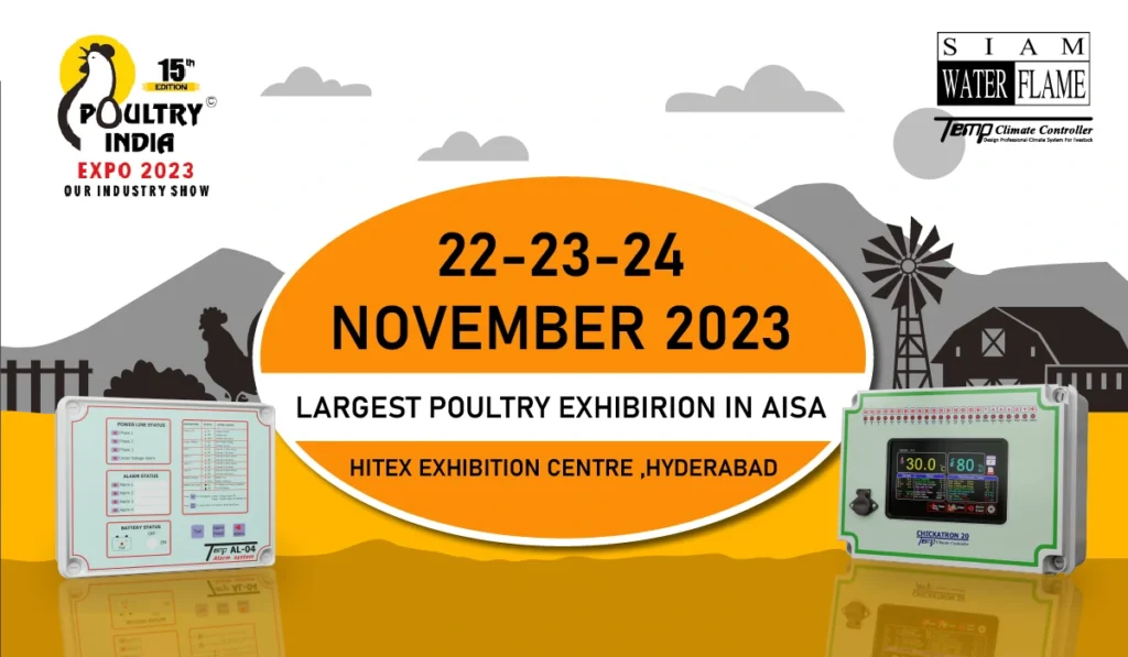 POULTRY INDIA EXPO 2023 Poultry India Exhibition Temp Climate controller.com