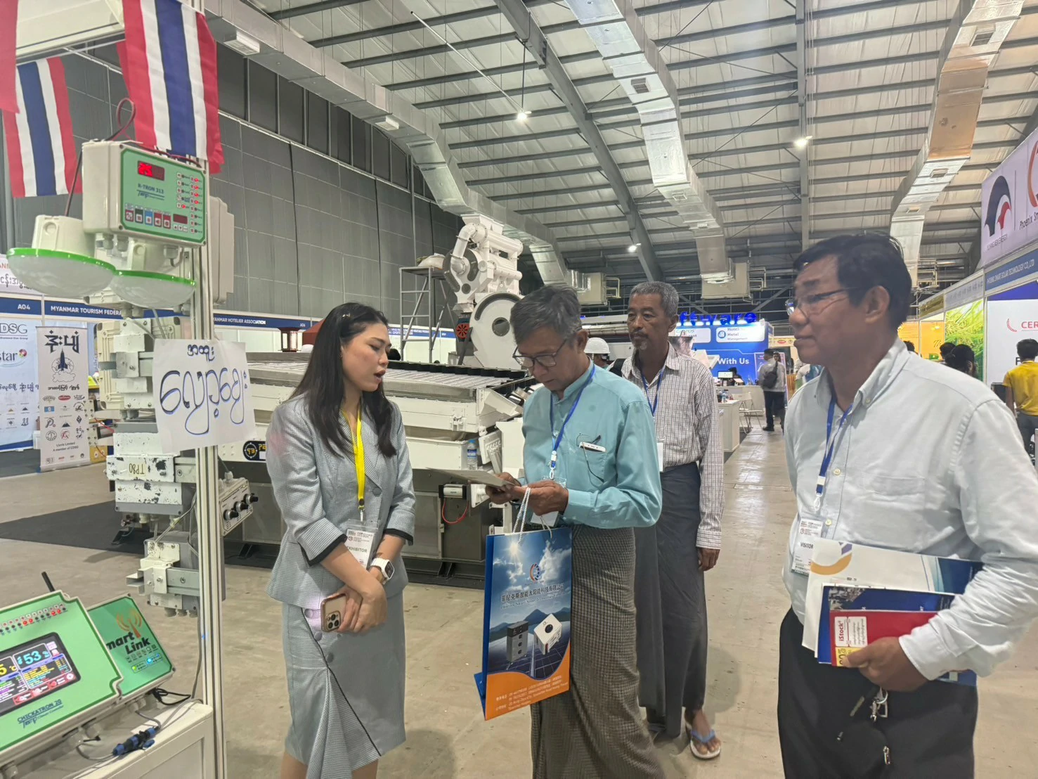 งาน Agri Tech Myanmar Expo 2024 Temp Climate controller.com