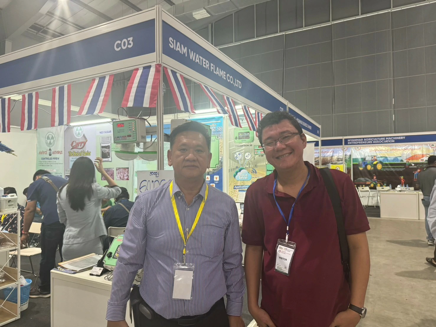 งาน Agri Tech Myanmar Expo 2024 Temp Climate controller.com
