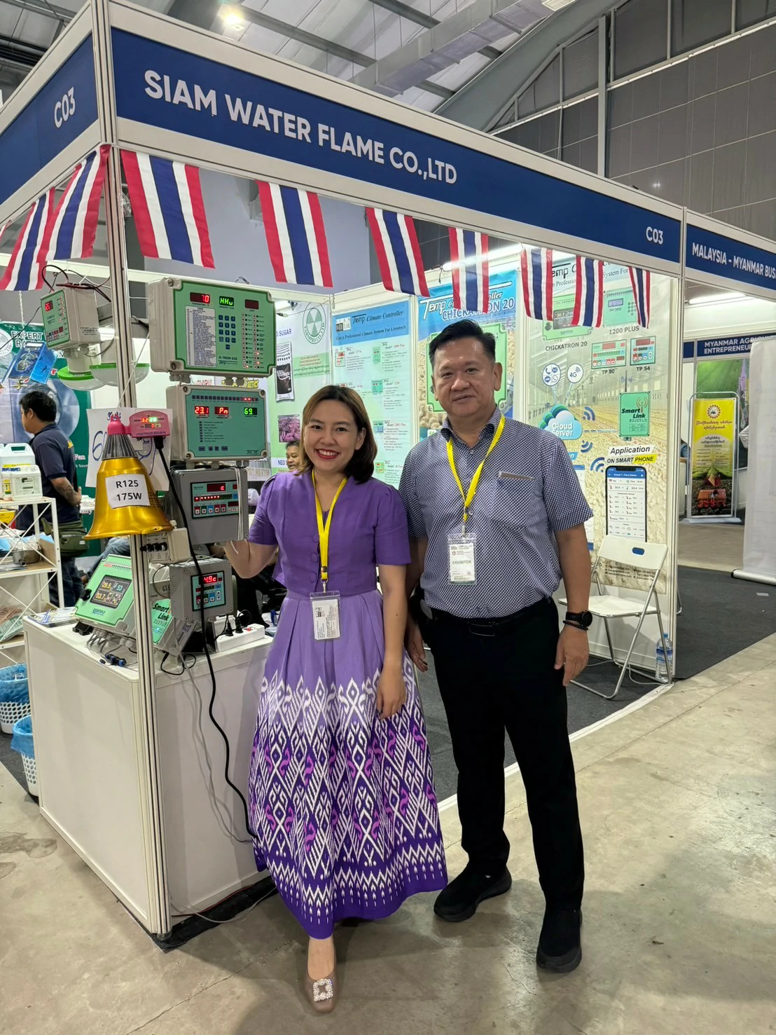 งาน Agri Tech Myanmar Expo 2024 Temp Climate controller.com